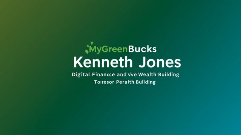 MyGreenBucks Kenneth Jones: Digital Finance and Wealth Building - ViewAbl